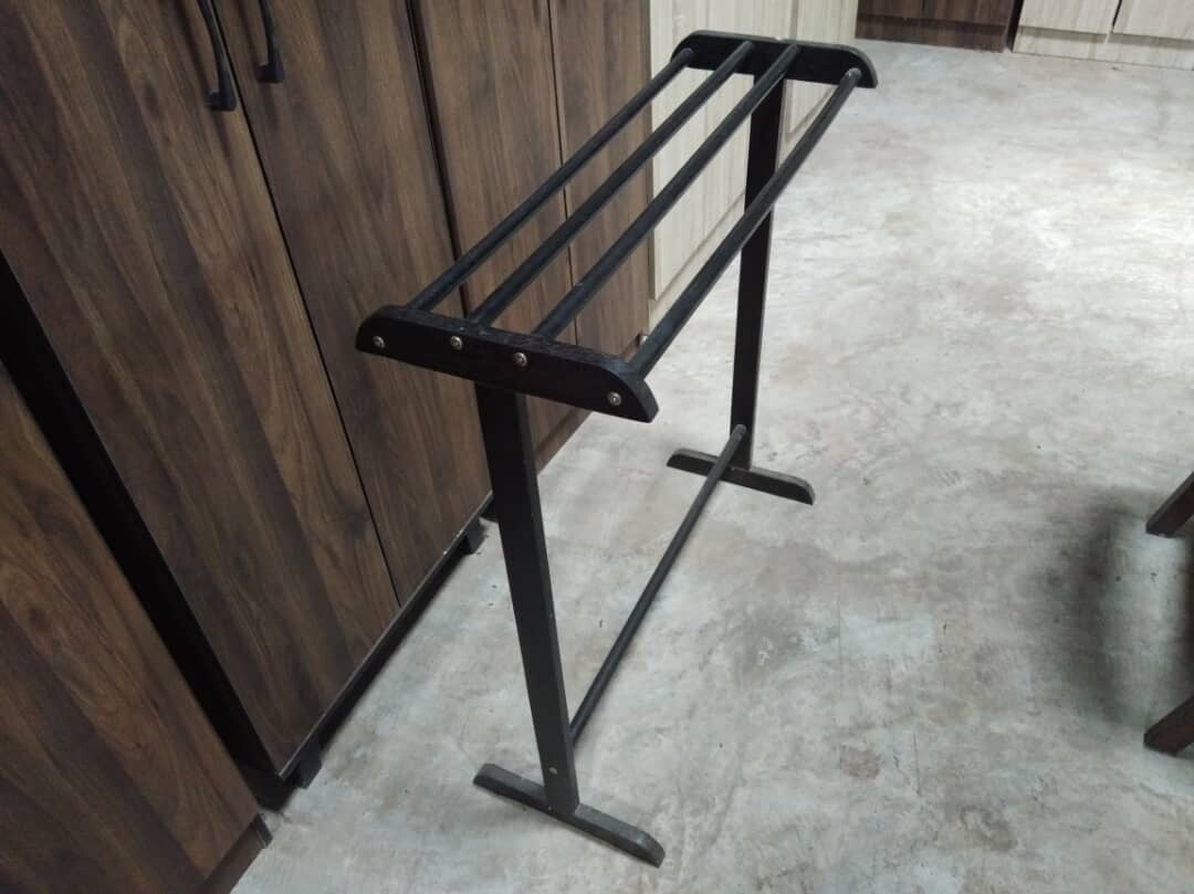 SOLID WOOD TOWER RACK | Lazada