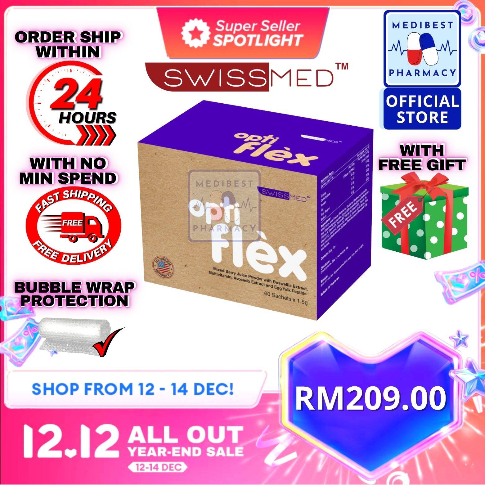 Swissmed Opti-Flex 60 Sachets | Lazada