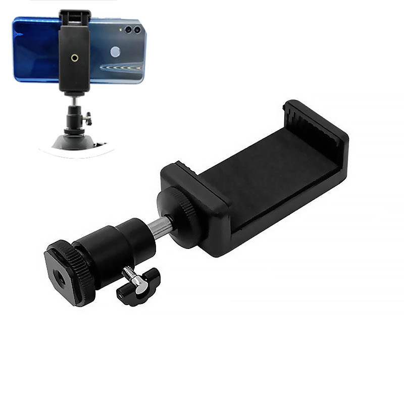 Mobile Phone Fixing Clip 2 In 1 Clip metal Head 1/4 Screw Interface ...