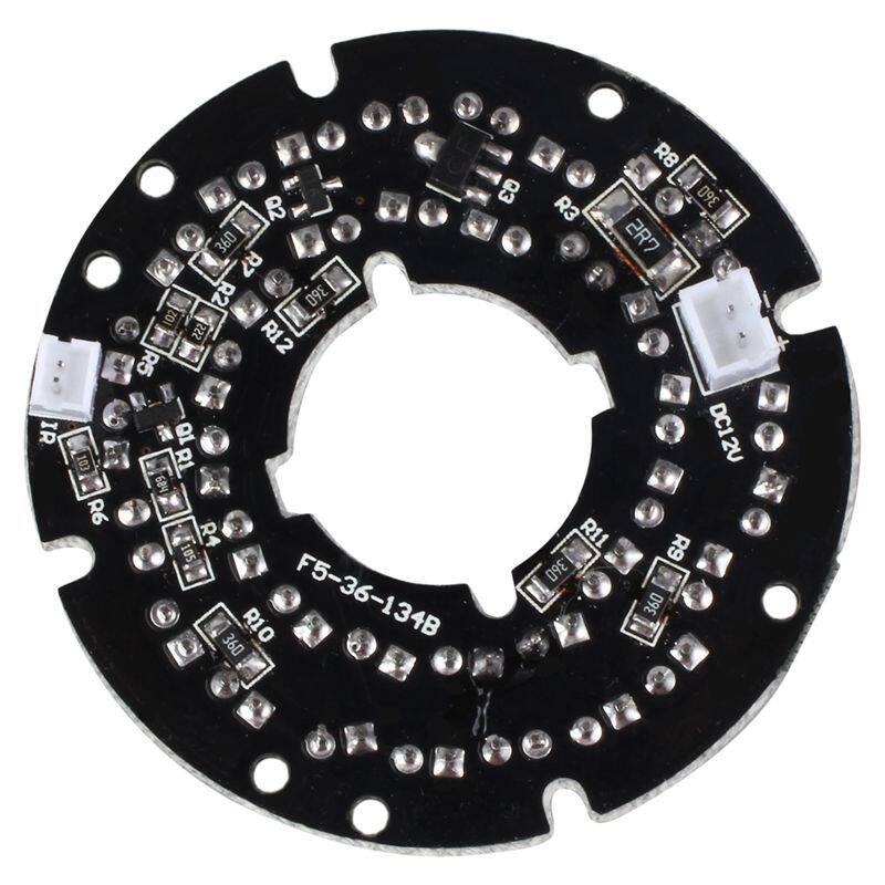 Infrared 36 IR LED Light Board for CCTV Security Cameras 850nm Night ...