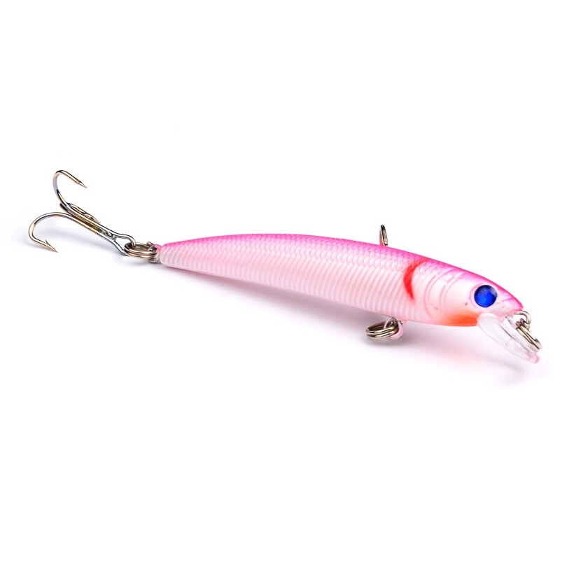 Weihe 6 Cái Mồi Câu Cá 7.5Cm 4.5G Mồi Nhân Tạo Nổi Minnow Pesca Jig Móc Câu Cá - MixASale