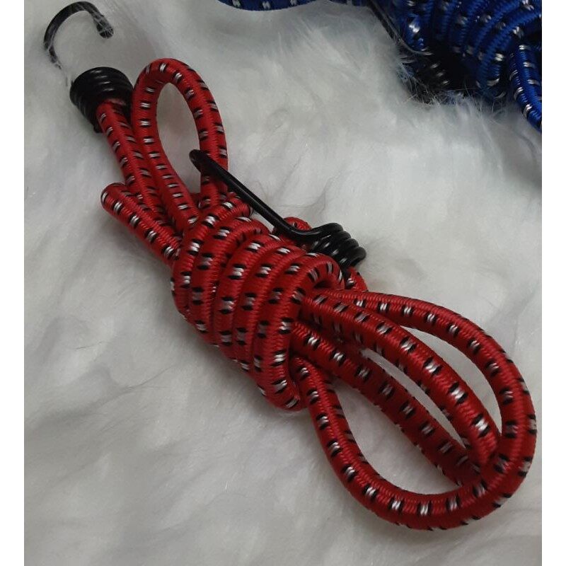 Basikal Luggaga Tali 1.5M/Tali Elastik / Kabel Bungee Getah Rata Jalur ...