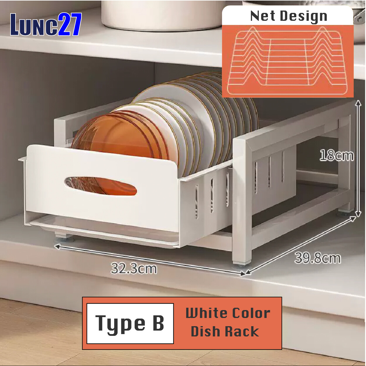 High quality kitchen cabinet pull out dish & bowl rack / multi-function ...