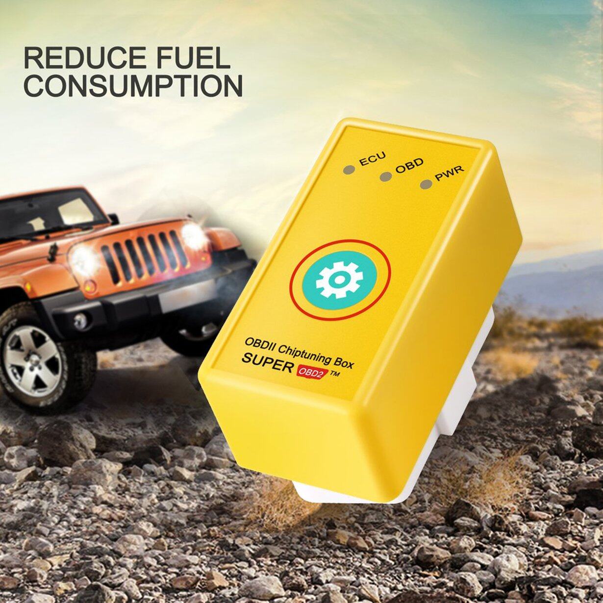 ขายดีปลั๊กแอนด์ไดรฟ์อินเทอร์เฟซ Super OBD2ชิป ECU จูนนิ่งกล่องสำหรับ ...