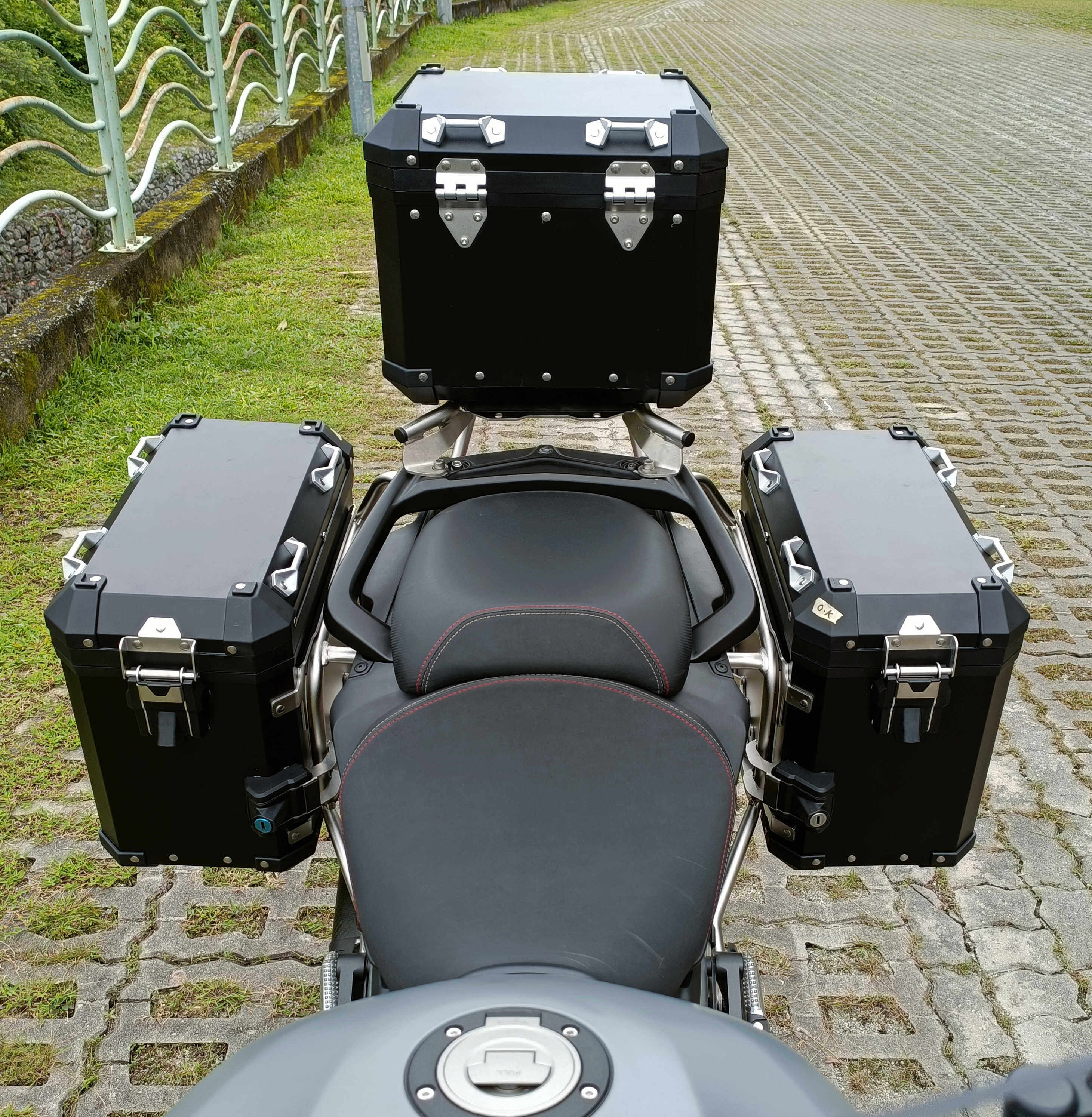 Yamaha Tracer 9 GT Tracer9GT Aluminium Box Side Pannier Aluminium Box ...