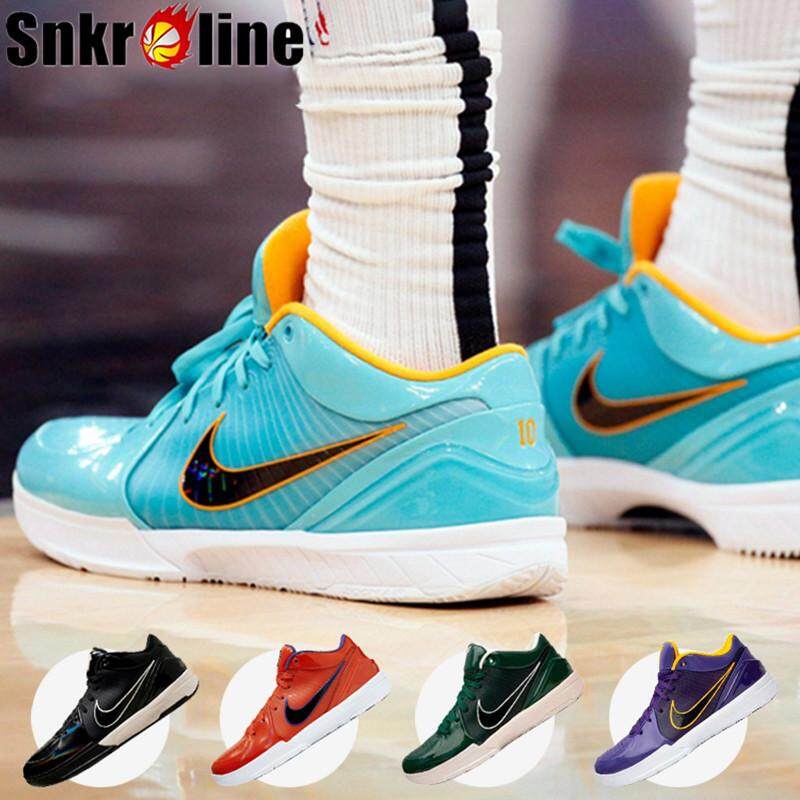 ส่วนลดเดิม Nike Kobe 4 Protro Undefeated ZK4 ของแท้รองเท้าบาสเก็ตบอล ...