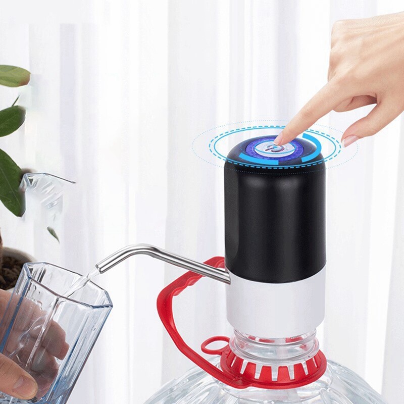 [VVH MALL] Water Bottle Pump Electric Pumping Water Pump Portable USB ...