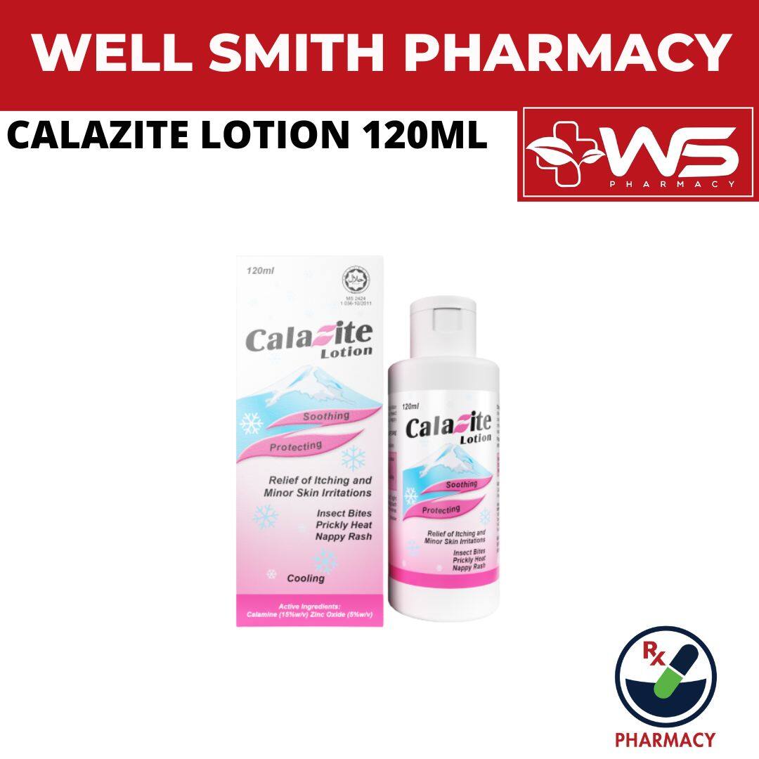 CALAZITE LOTION 120ML (CALAMINE LOTION) | Lazada