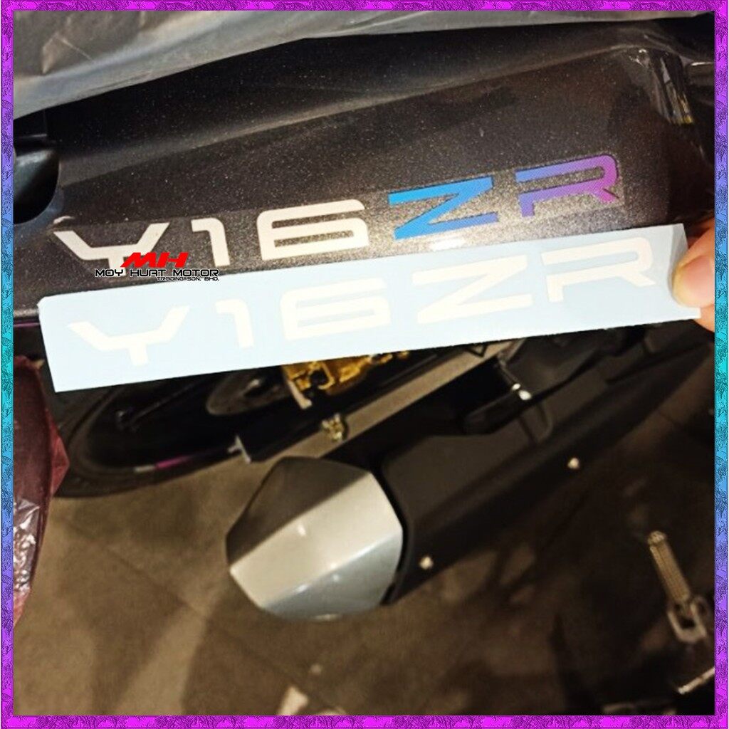 YAMAHA Y16ZR Y16 STICKER LOGO MOTOR EMBLEM MOTORCYCLE NEW HLY BIKE BODY ...