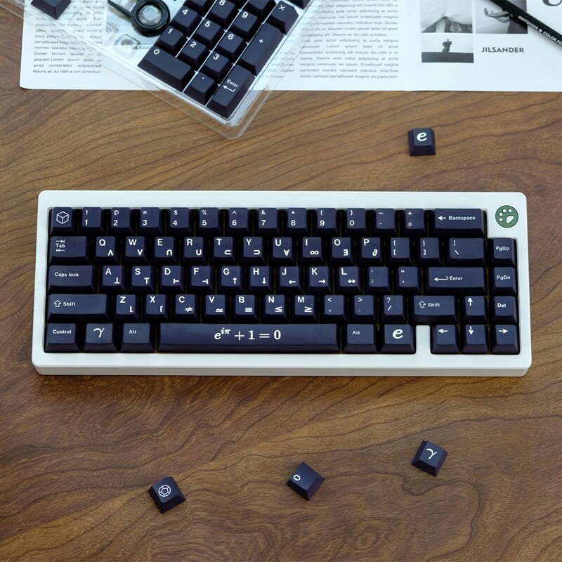 【Keycap Only】GMK Euler Keycap 129 Keys Cherry Profile PBT Five-Sided ...