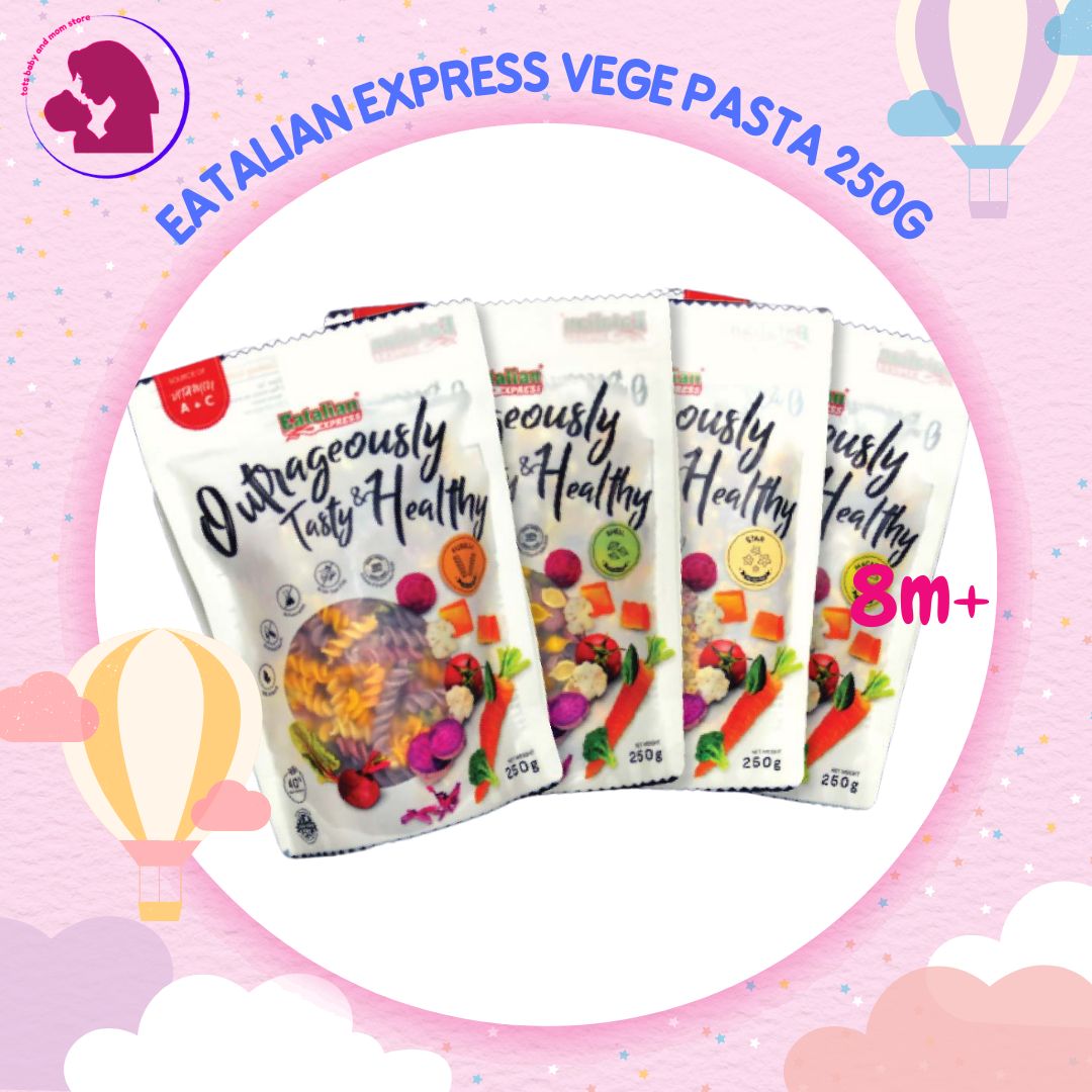 Eatalian Express Mixed Vegetable Baby Pasta 250gm | Lazada