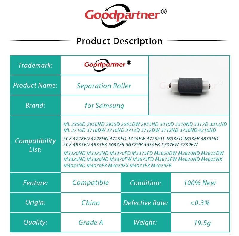30X JC90-01032A 050N00649 4070 Separation Roller For Samsung M4070 ML ...
