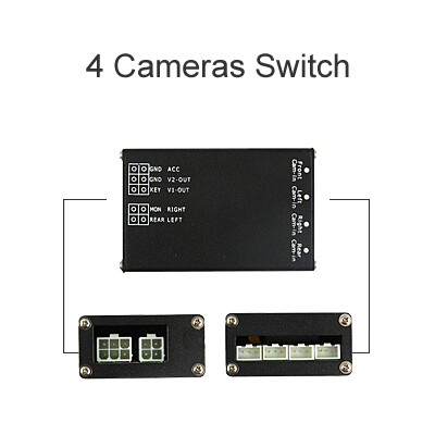 Multiple Cameras Image Switch Unit for Front/Rear/Left/Right View ...