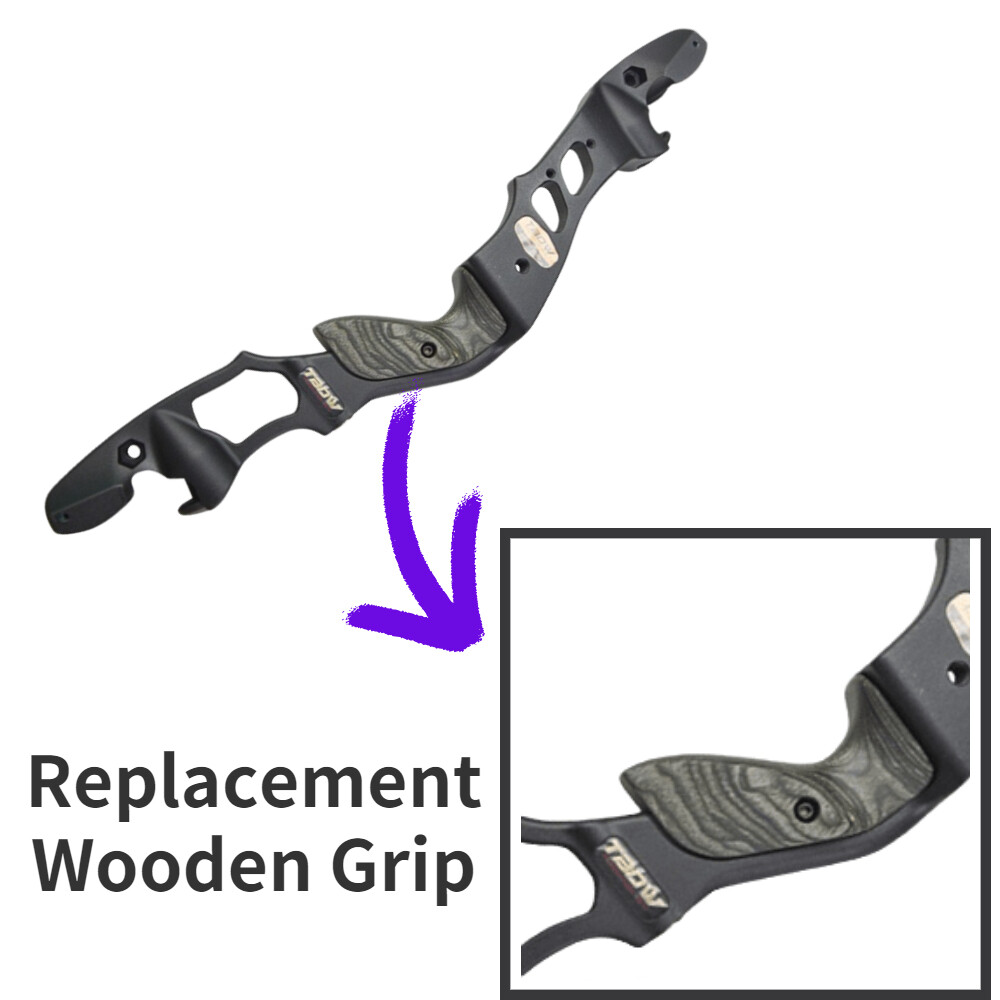 Junxing TAOW 19 "ILF Recurve Bow Riser Takedown ขวา Riser อเมริกัน7075 ...