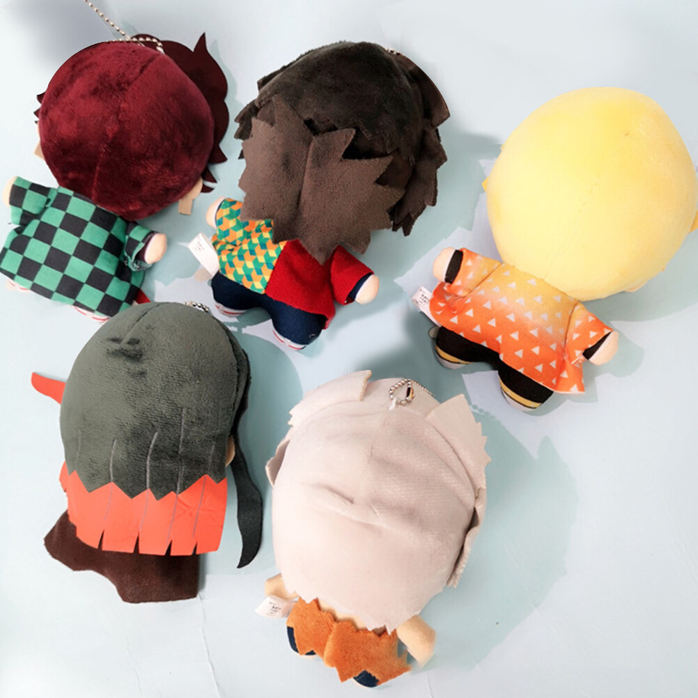 Lovely Japanese Anime Keychain Bag Pendant Stuffed Plush Toys Cartoon ...