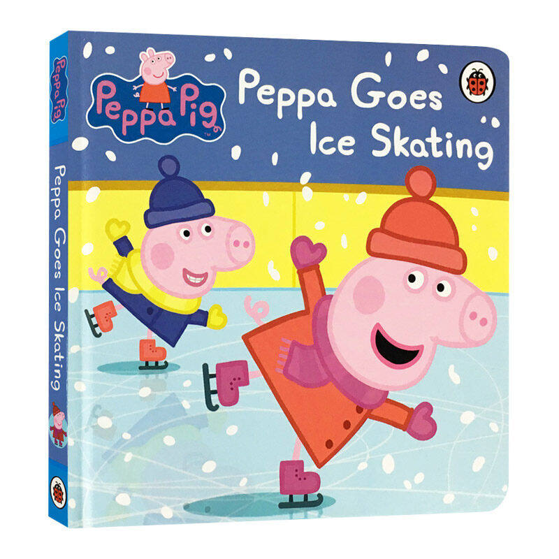 ต้นฉบับภาษาอังกฤษ Peppa Pig Peppa Goes สเก็ตน้ำแข็งหนังสือตรัสรู้ภาษาอังกฤษสำหรับเด็ก | Lazada.co.th