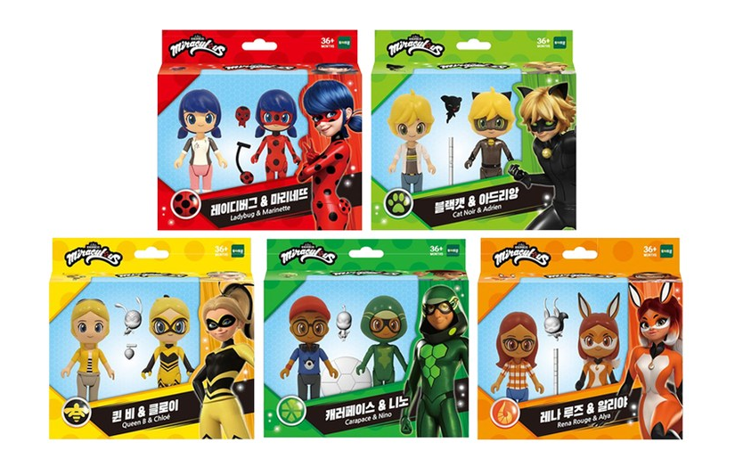 MIRACULOUS LADYBUG Miraculous Ladybug Toys Lady Bug Figures Marinette ...