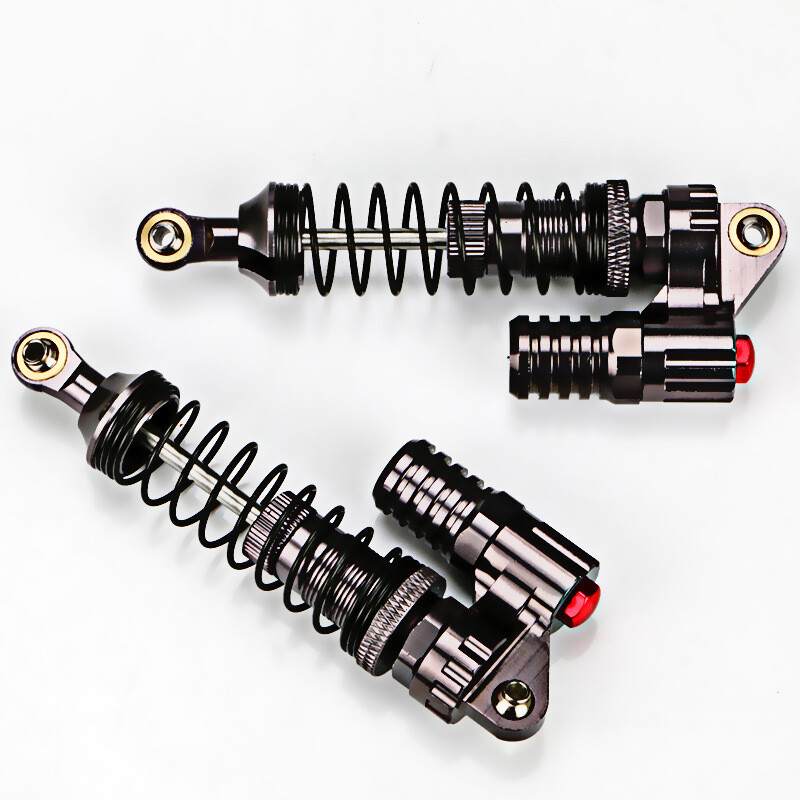 2Pcs Aluminium Alloy 90Mm Absorber Shocks For 1/10 Scale Rc Rock ...