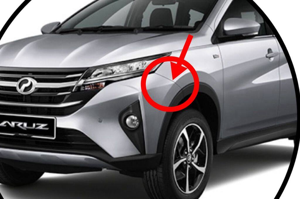 ORIGINAL PERODUA ARUZ (2019-2021) FRONT BUMPER SIDE BRACKET 52115-BZ210 ...