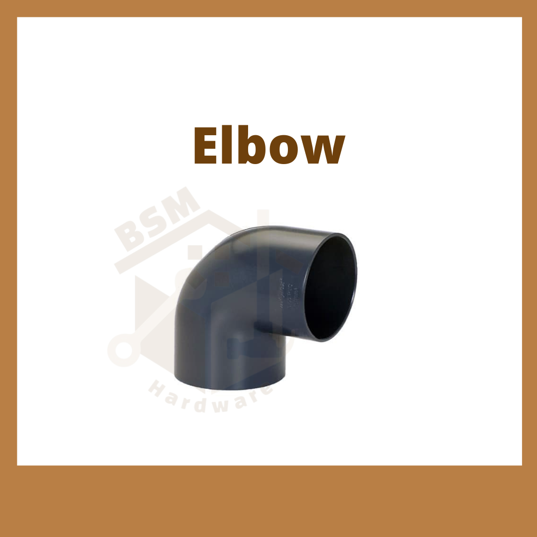 BSM PVC Pipe Joint PVC Pipe Joint Fitting Connector Penyambung Paip DIY PVC Grey Pipe Paip ...