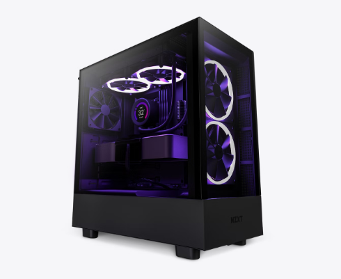 # NZXT [H5 Flow / H5 Flow RGB / H5 Elite] ATX Compact Mid-Tower Cases ...