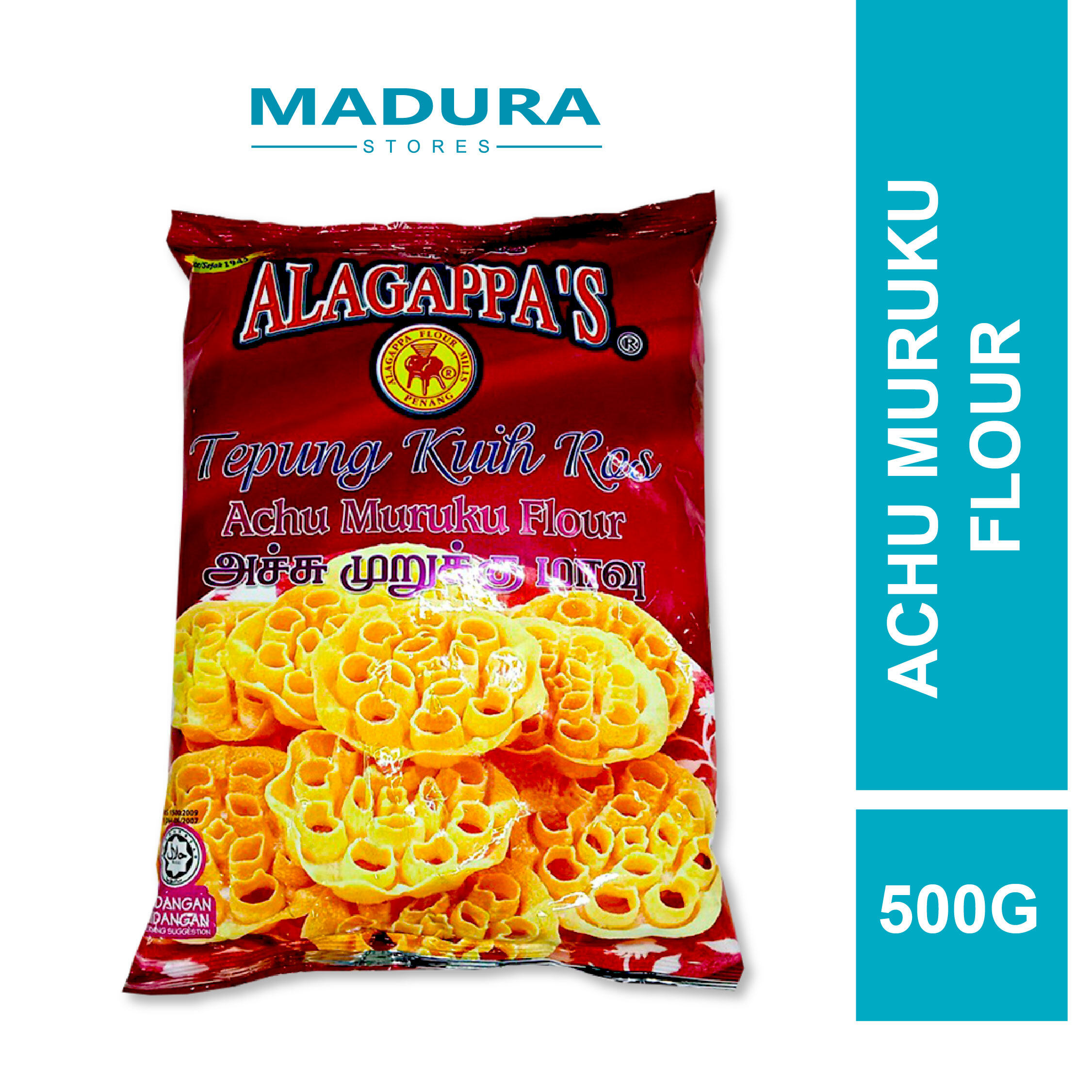 (Deepavali Sale) Alagappa's Achu Murukku Flour 500g | Lazada