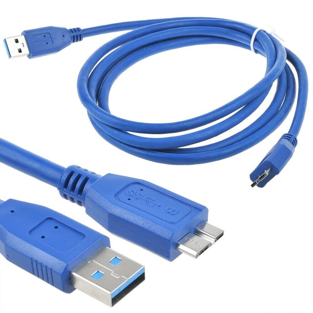 USB 3.0 Power SYNC Cable Cord For WD My Passport WDBY8L0020BBK Hard ...