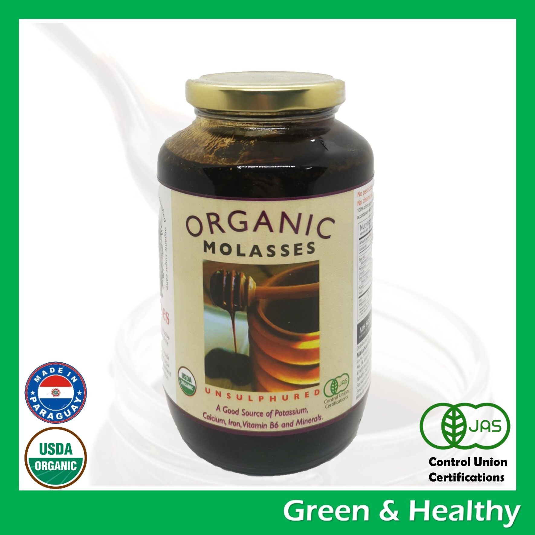 Organic Molasses Unsulphured (900g) | Lazada