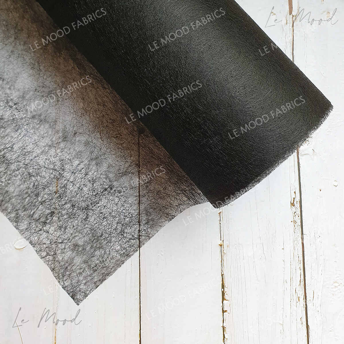 Le Mood Fabrics Bidang 44" Fusible Web Double Sided Interfacing ...
