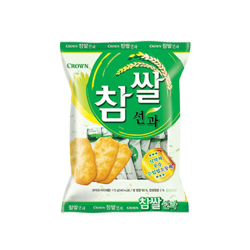 [Crown] Chamssal Seongwa (Korean rice cracker) 115g | Lazada