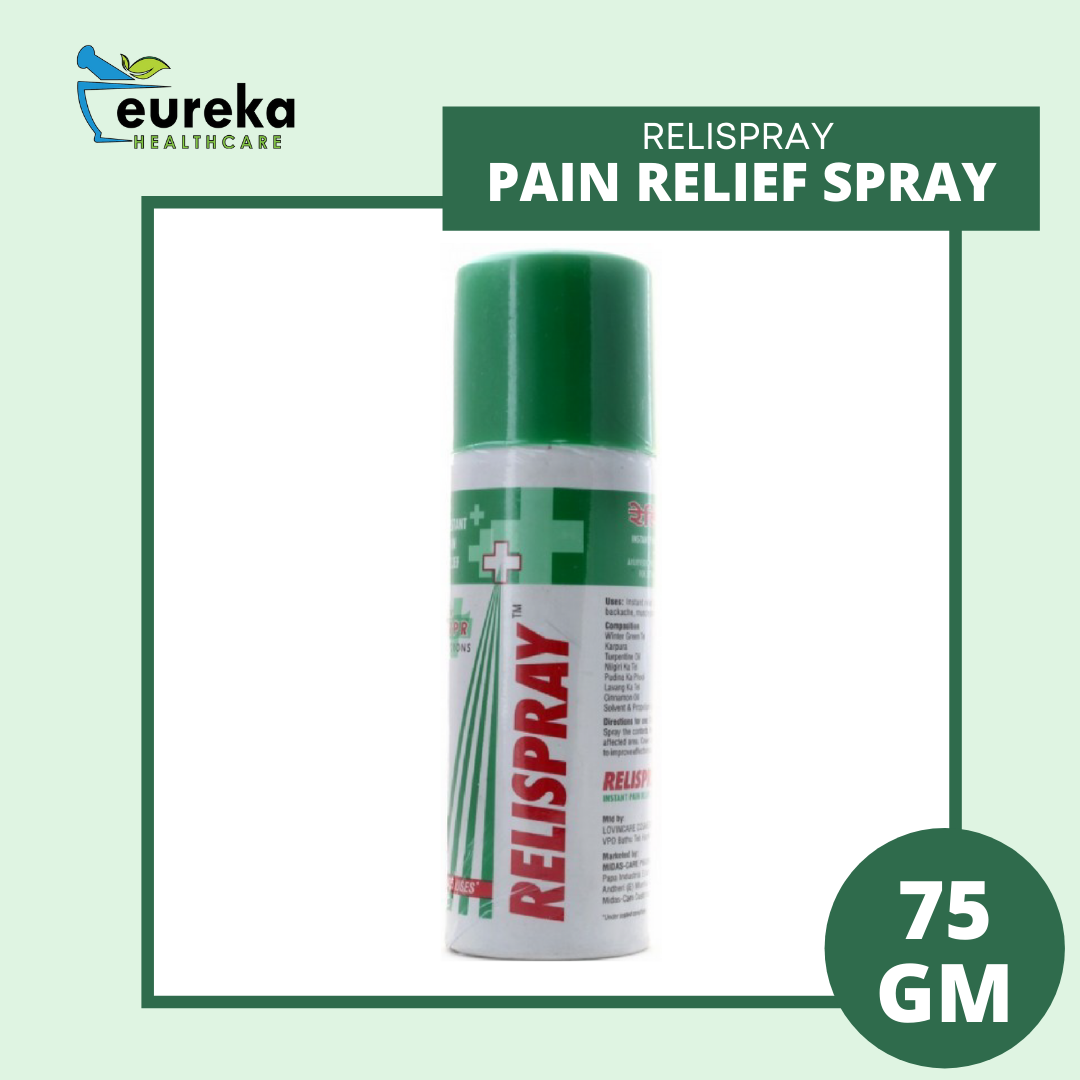 RELISPRAY PAIN RELIEF SPRAY 75G | Lazada