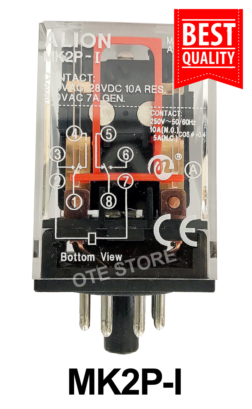 ANDELI MK2PN-1 AC240V 8PIN ROUND RELAY | Lazada
