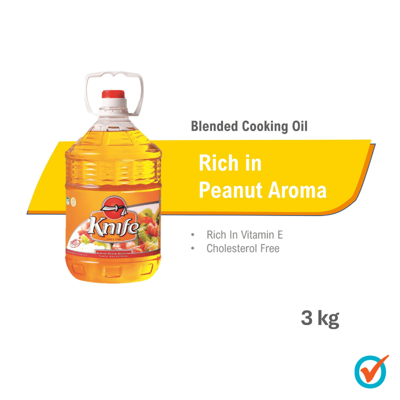 Knife Cooking Oil 3kg | Lazada