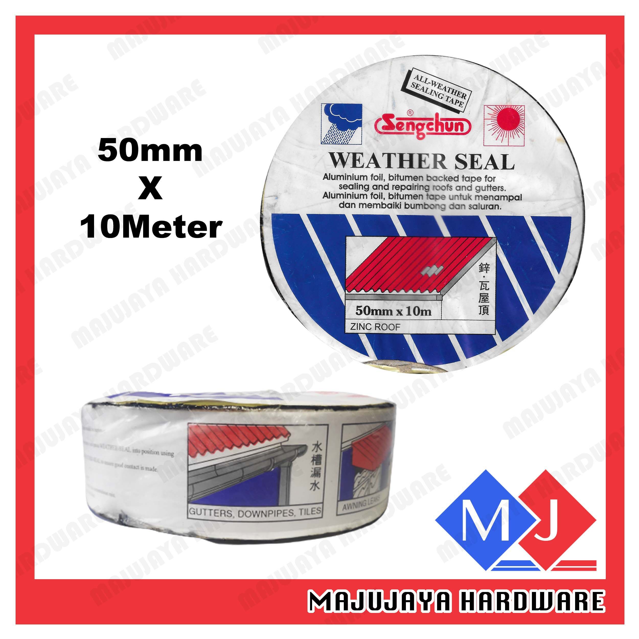 SENGCHUN 50MM X 10M Weather Seal Aluminium Surface Bitumen Tape ...