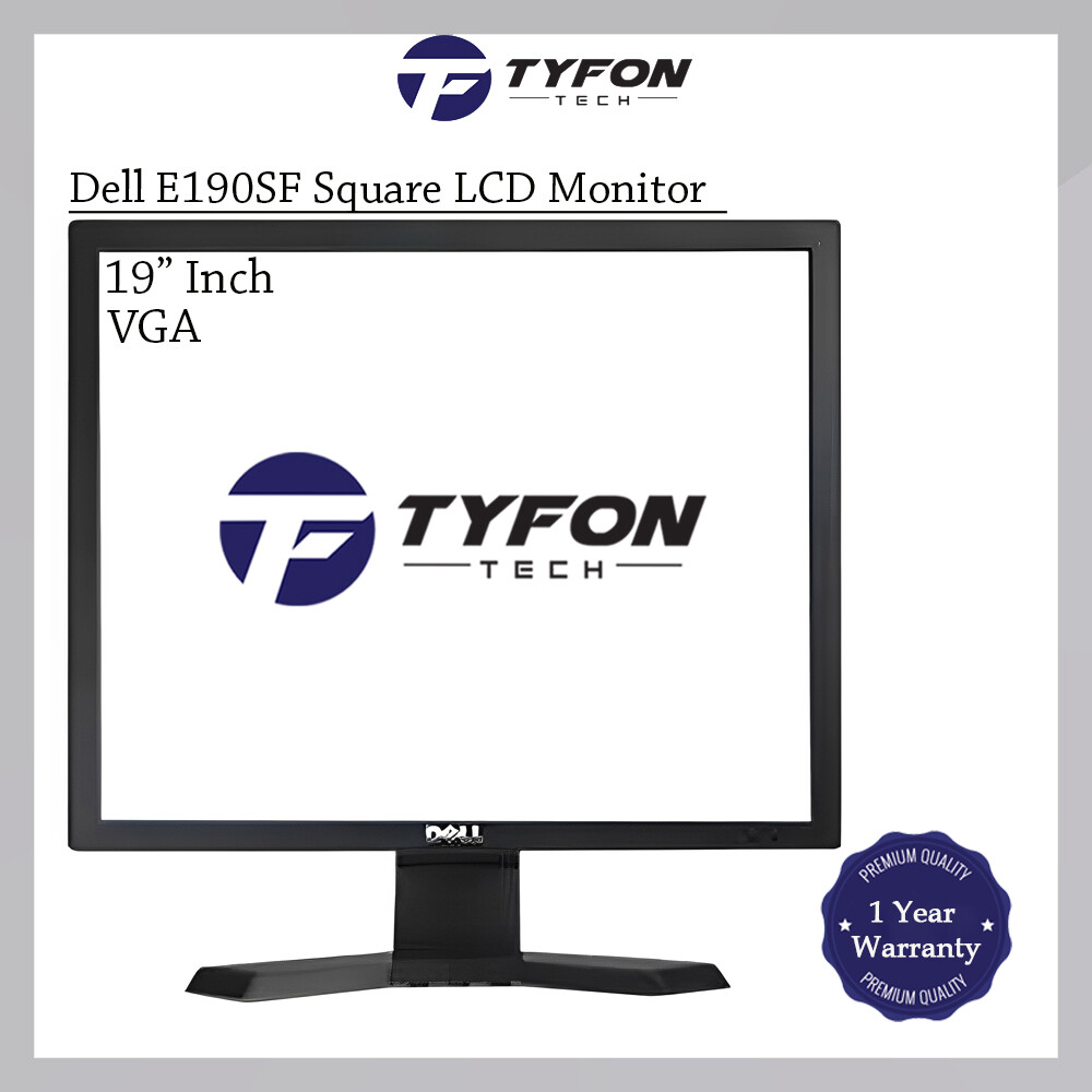 Dell 19" Inch LCD Monitor E190SF | Square (Refurbished) | Lazada