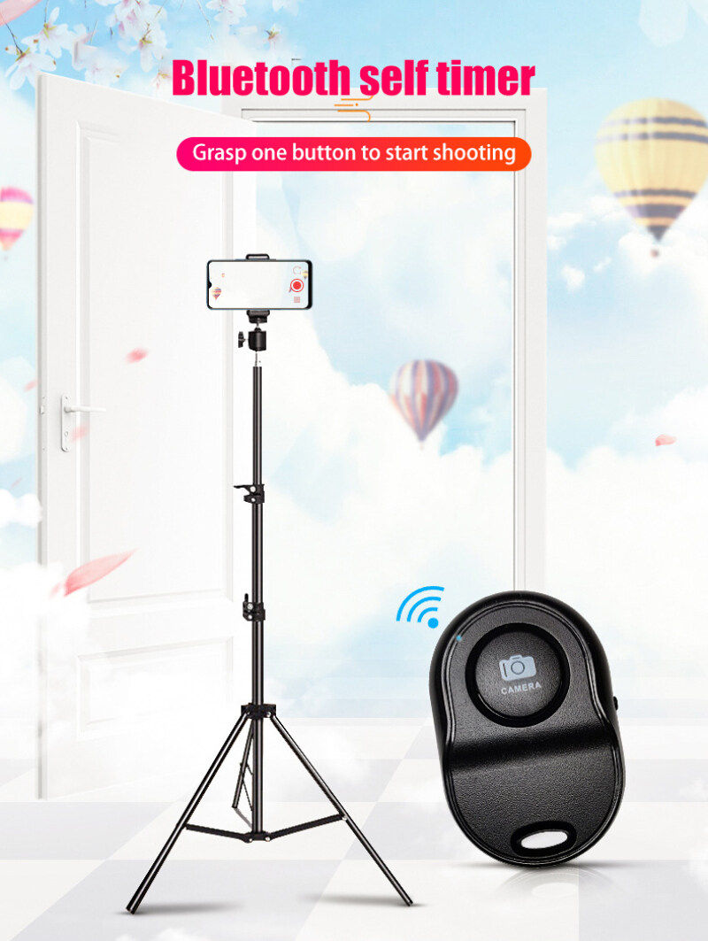 YQi Bluetooth Remote Control Button Wireless Controller Self-Timer Camera Stick Shutter Phone ...