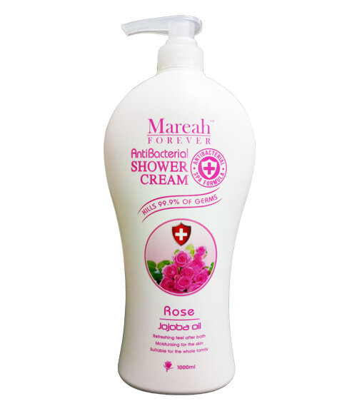 Mareah Antibacterial Shower Cream 1L - Rosemilk | Lazada