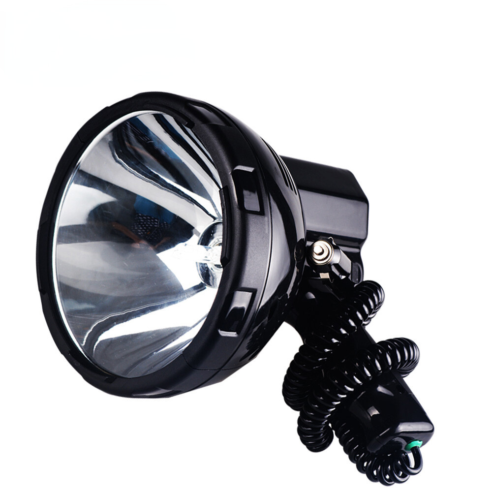 【35W/55W/100W/220W】Super bright led searchlight spotlight rechargeable ...
