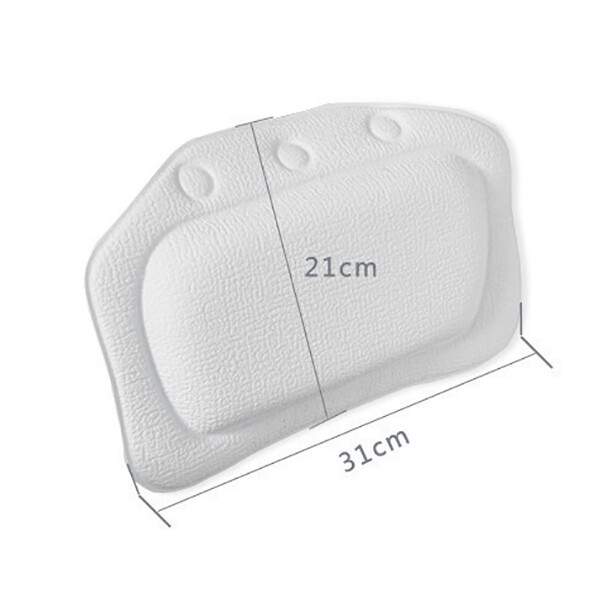Bathtub Headrest SPA Neck Rest Cushion Bath Headrest Waterproof Bathtub ...