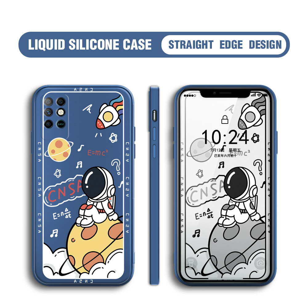 สำหรับ Infinix Note 8/X692 Infinix S5/S5 Lite/ X652การ์ตูนนักบินอวกาศ ...