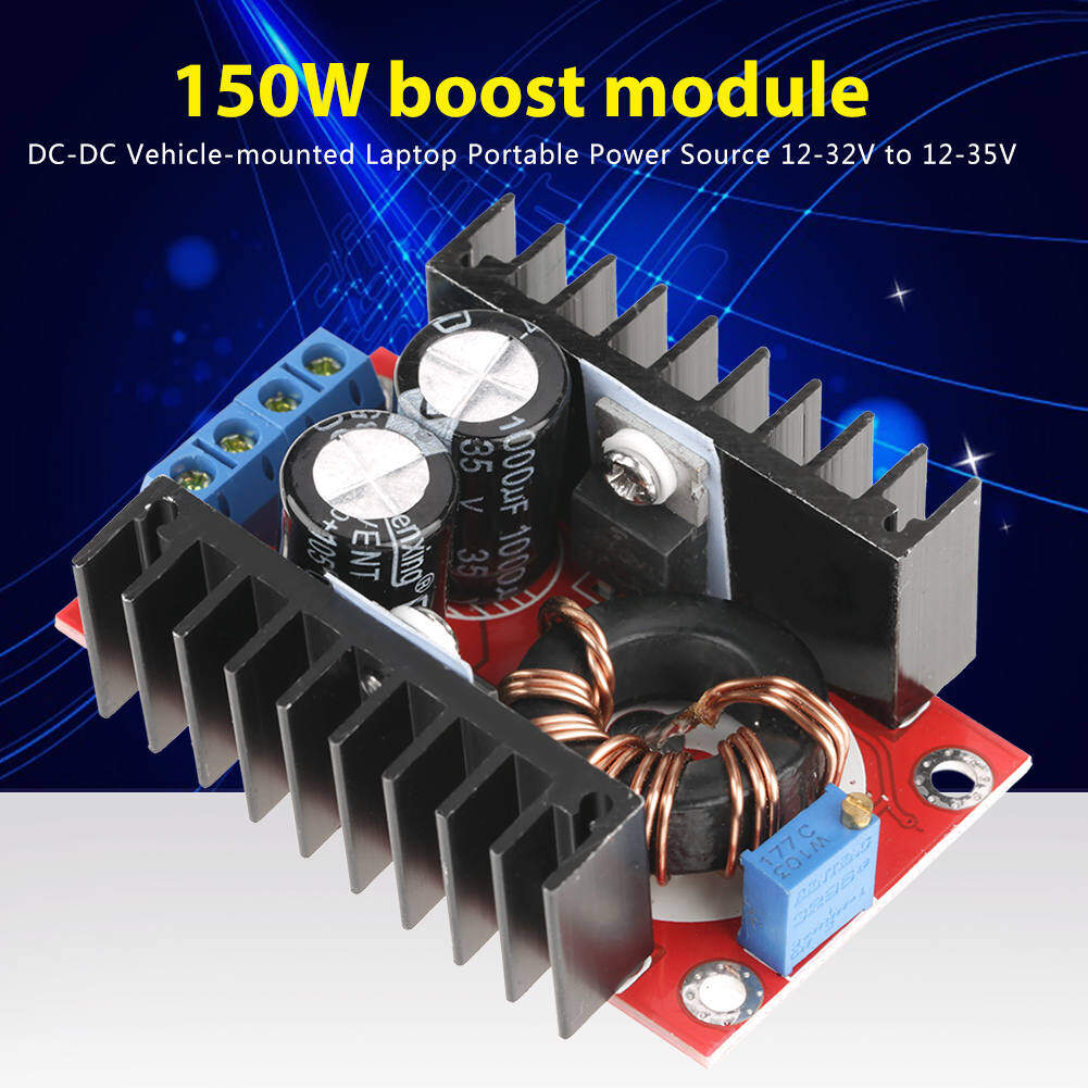 150W DC-DC Converter DC-DCคอนเวอร์เตอร์เพิ่มกำลังปรับแรงดันไฟฟ้าBoost ...