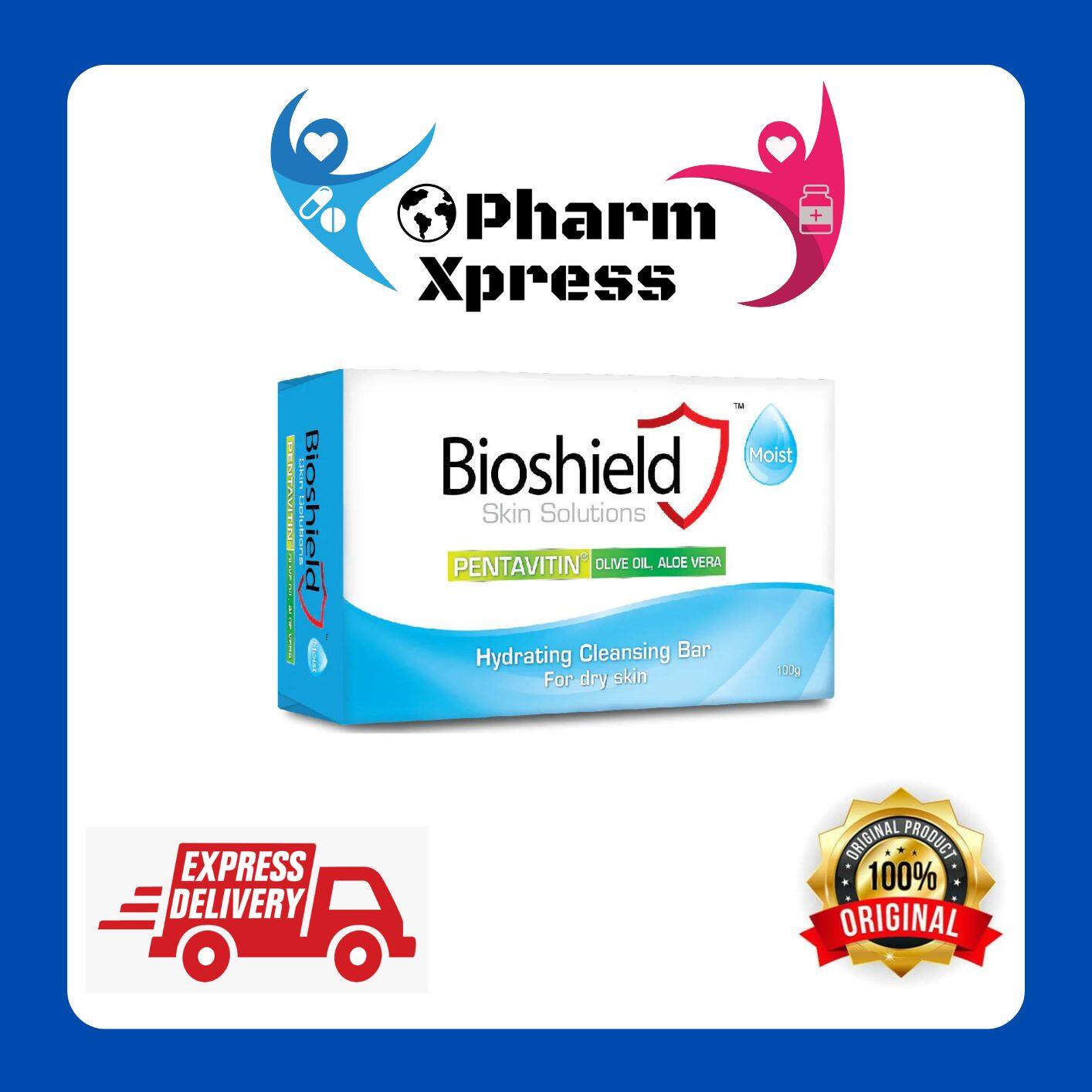 Bioshield Moist Hydrating Cleansing Bar 100g | Lazada