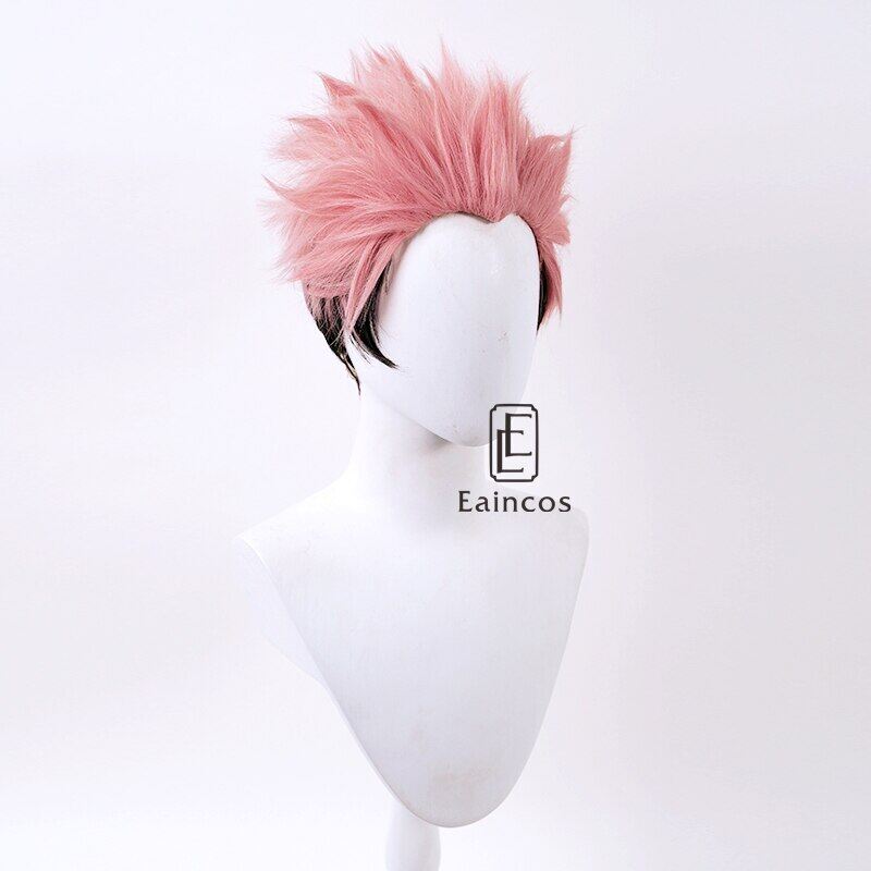 Anime Jujutsu Kaisen Ryomen Sukuna Cosplay Wig Heat Resistant Synthetic ...