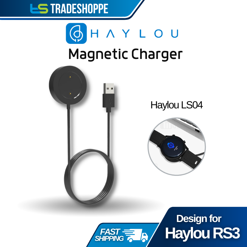 USB Magnetic Charger for Haylou RS3 LS04 Smart Watch | Lazada