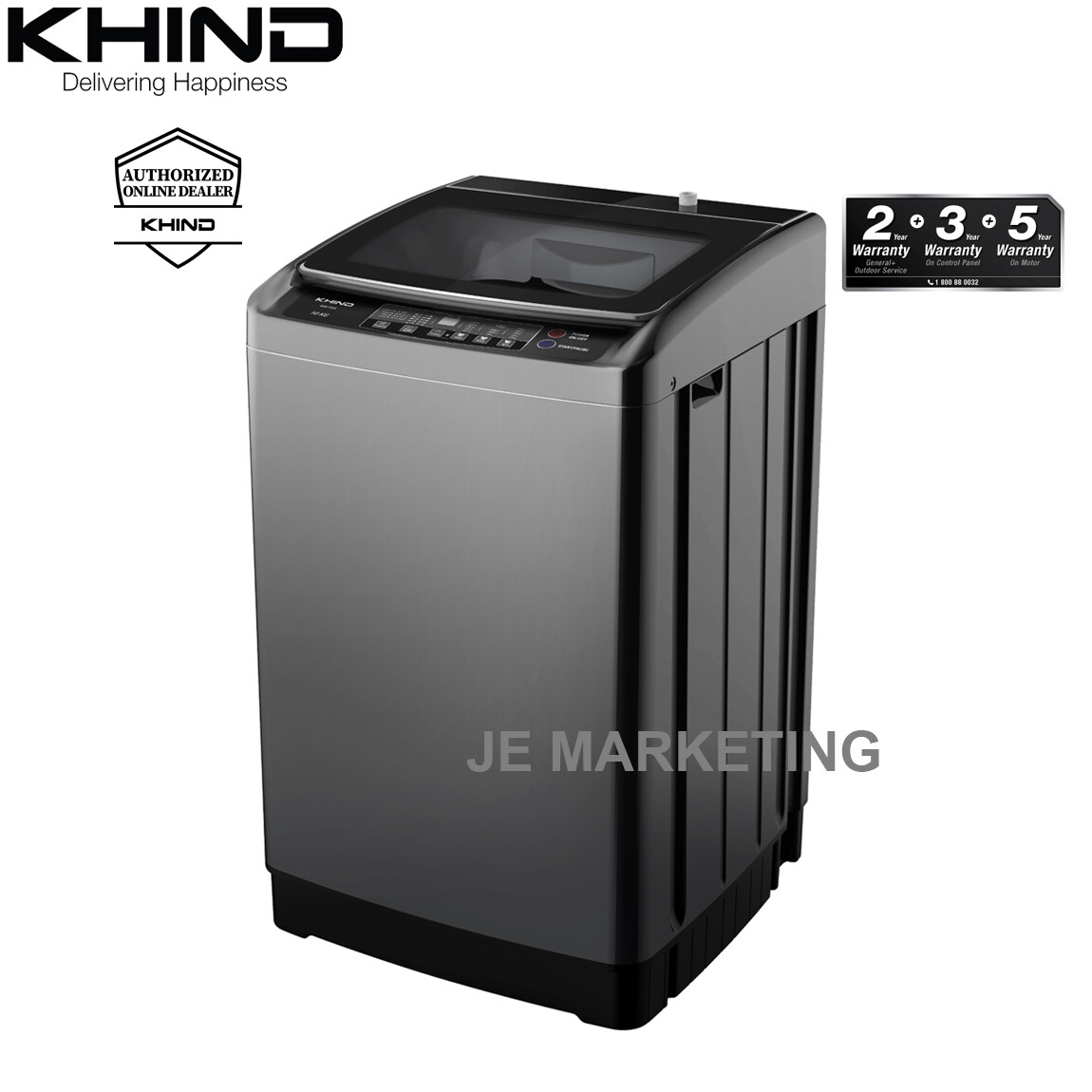 KHIND 10KG FULLY AUTO WASHING MACHINE WM100A | Lazada