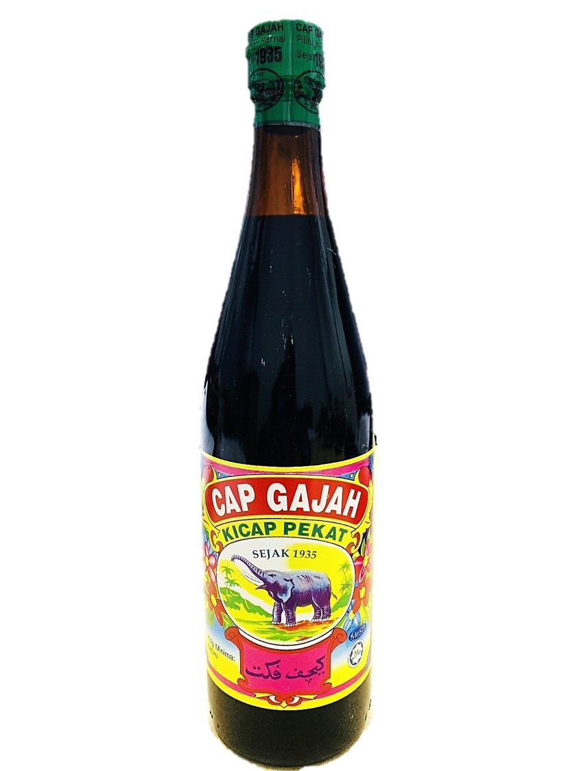 [HALAL] Cap GAJAH Dark Soy Sauce * Kicap Gajah Pekat * 天然手工酿造黑酱油 | Lazada