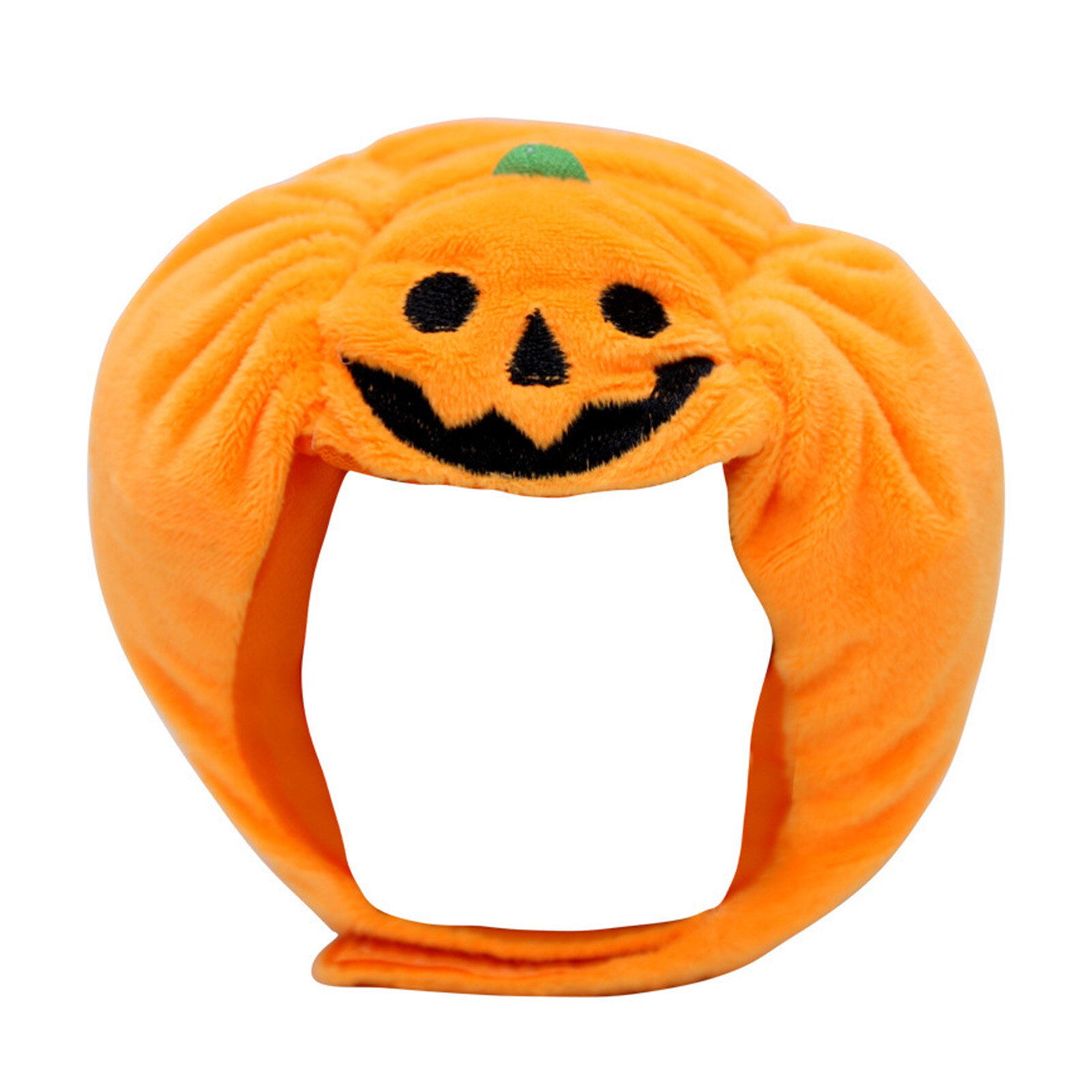 Pet Hat Pumpkin Pattern Dress-Up Skin Friendly Pet Dogs Pumpkin Cap For ...