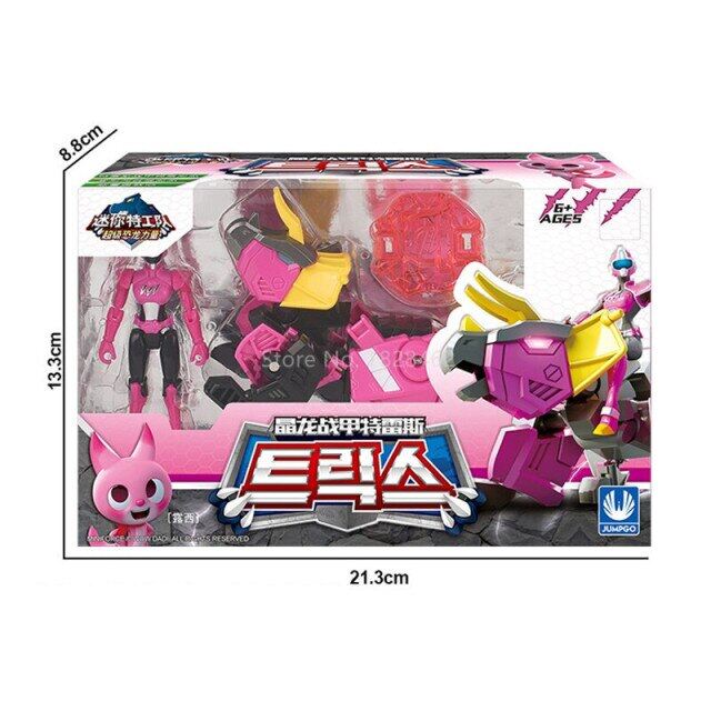 Mini Force Super Dinosaur Power Transformation Toys Action Figures ...