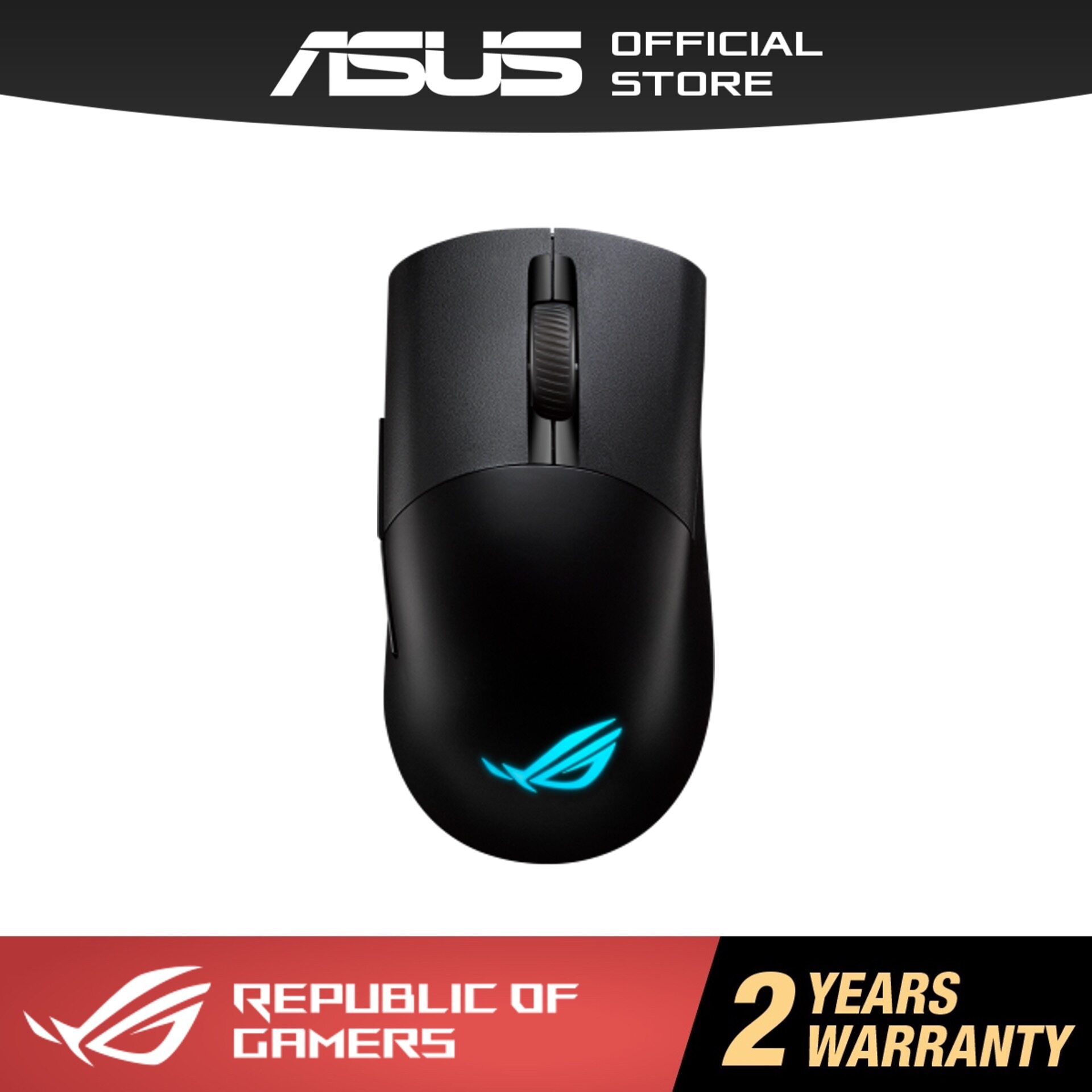 ASUS ROG Keris Wireless AimPoint Sensor Gaming Mouse 36000 DPI with ROG ...