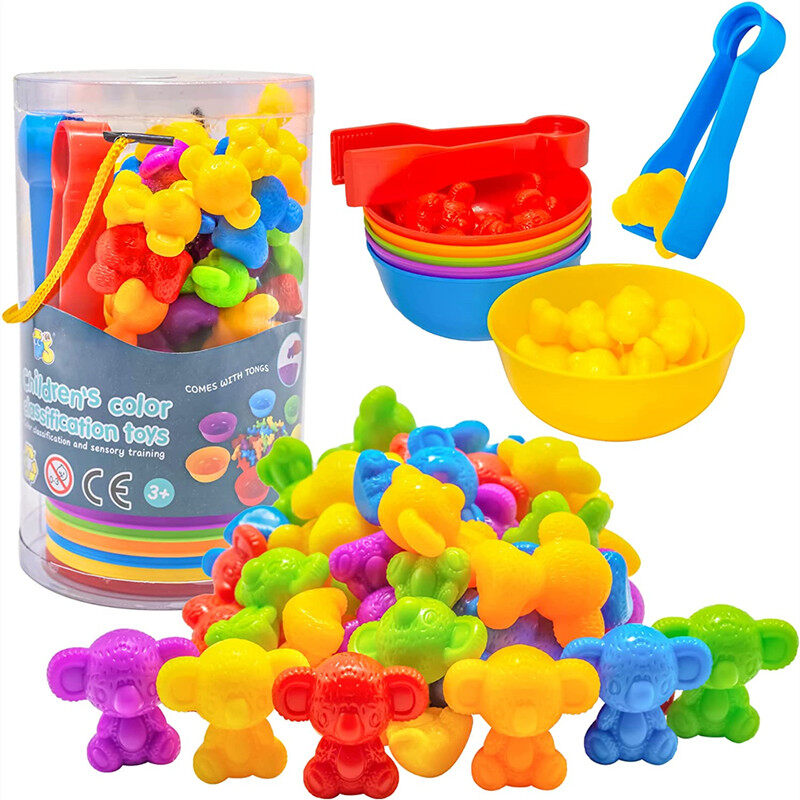 Moulty Counting Matching Game with Sorting Cups Color Classification ...